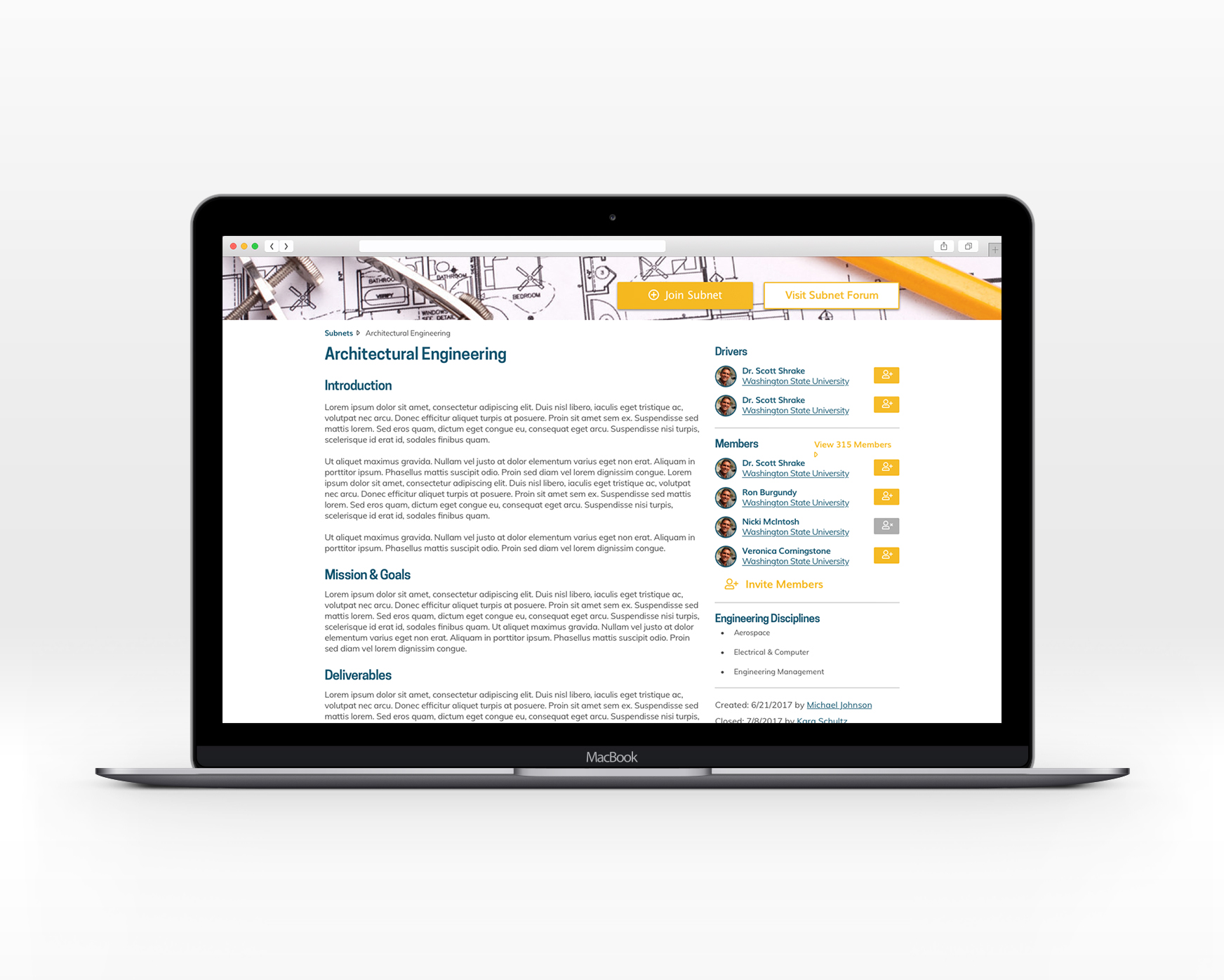 Engineering Unleashed Education Platform - Wick + Bone - Your Creative ...