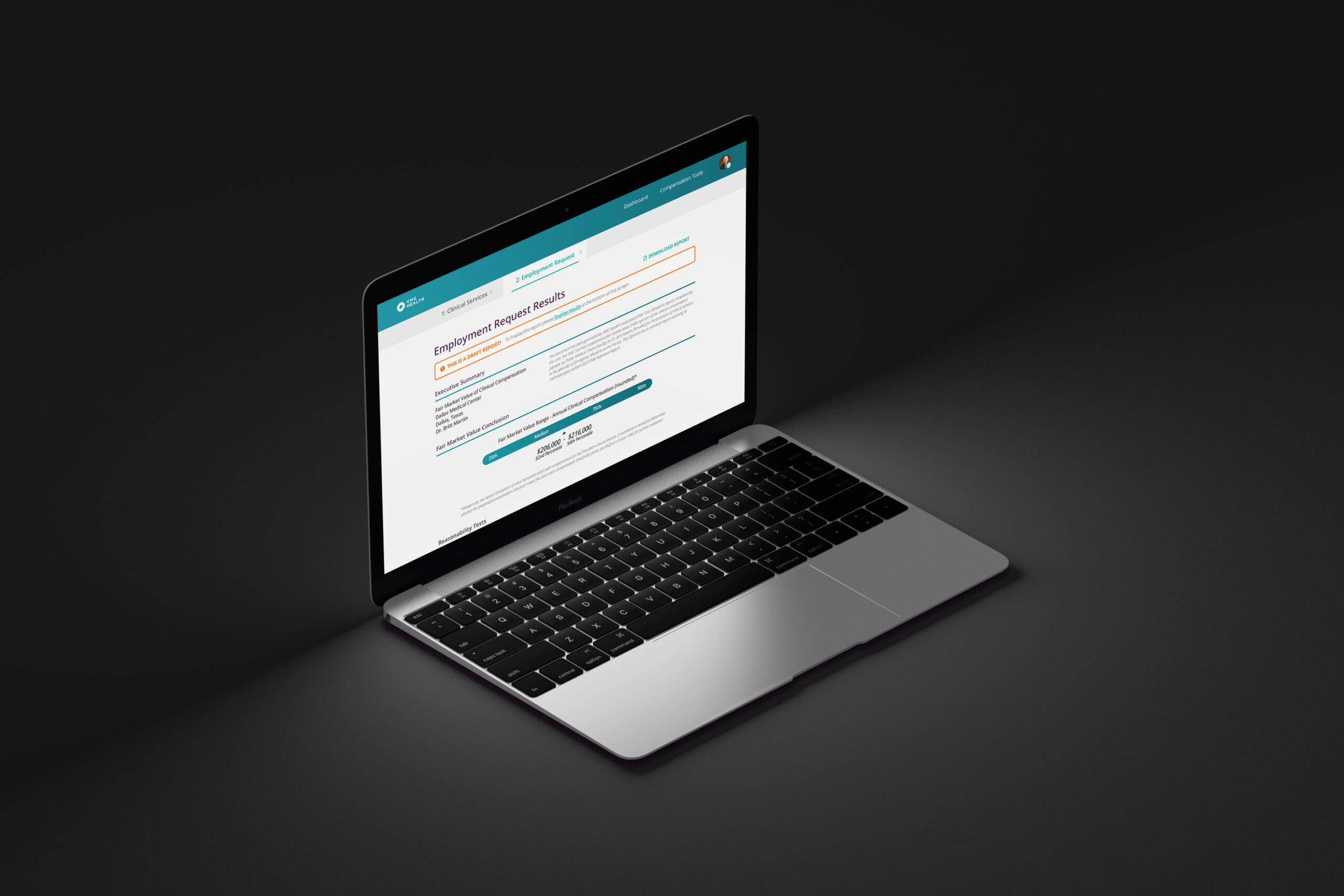 Healthcare Valuation Software - Wick + Bone - Your Creative Partner